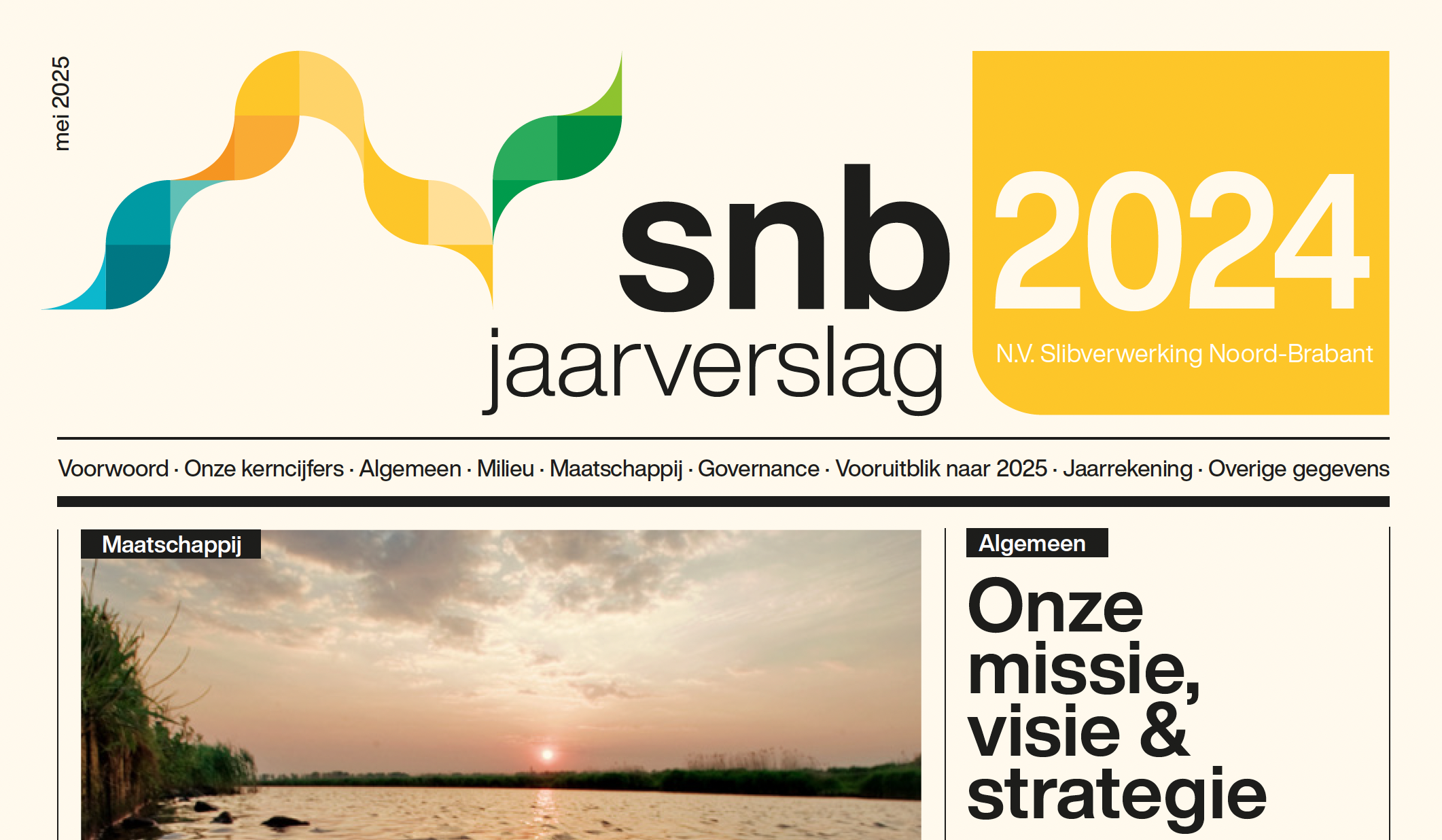 Jaarverslag SNB 2024: Ambitieuze projecten voor hergebruik - SNB